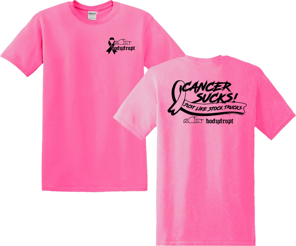 Cancer Sucks T-Shirt – Bodydropt Cancer Sucks T-Shirt – Bodydropt